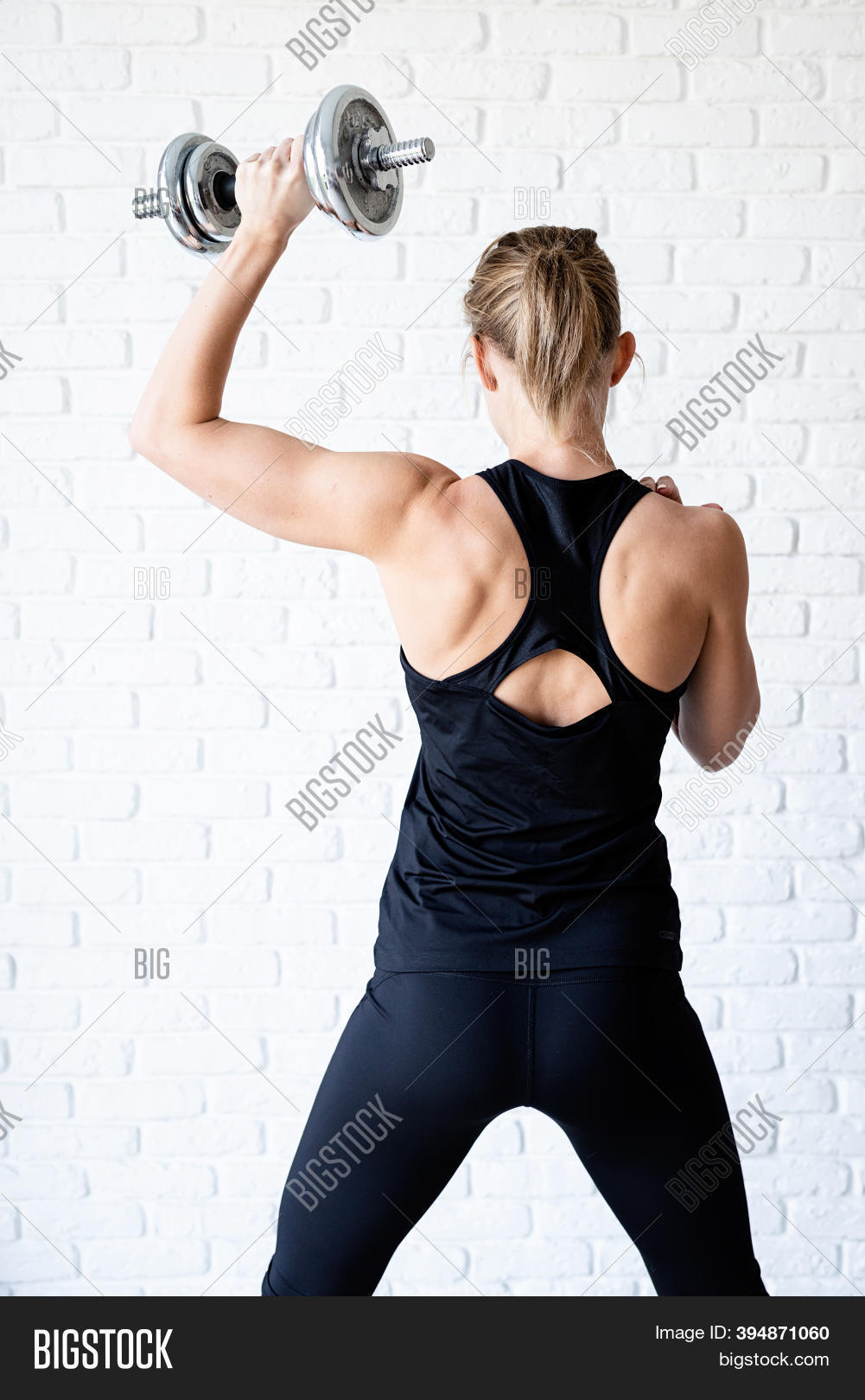 Rear View Athletic Image & Photo (Free Trial) | Bigstock