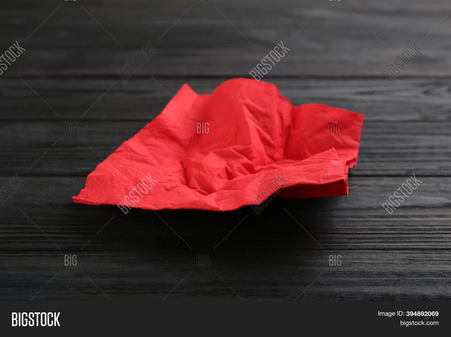 Crumpled Paper Napkin Image & Photo (Free Trial) | Bigstock