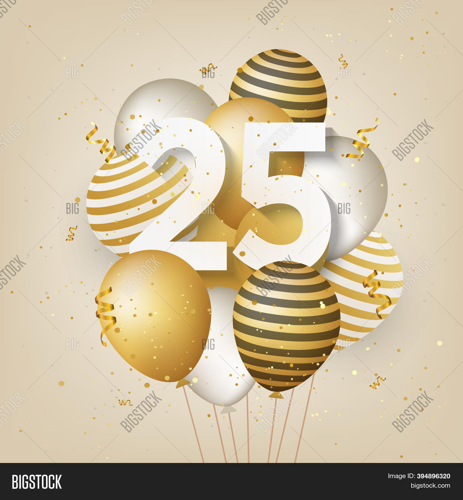 Happy 25th Birthday Image & Photo (Free Trial) | Bigstock