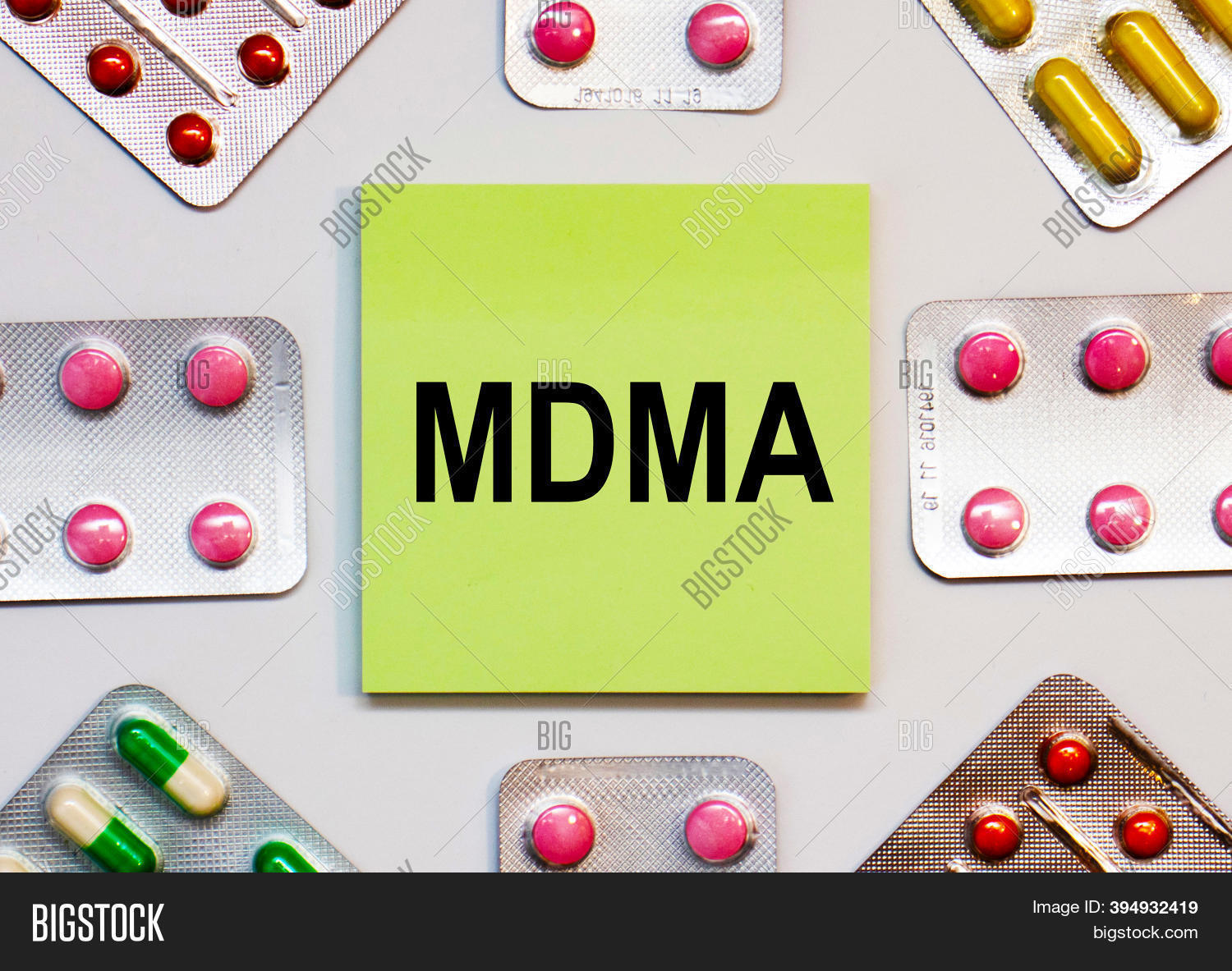 Mdma Written On White Image & Photo (Free Trial) | Bigstock