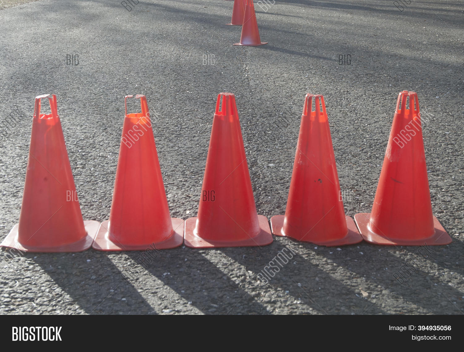 Pylon Floor Marking Image & Photo (Free Trial) | Bigstock