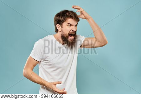 Man Gestures His Hands Image & Photo (Free Trial) | Bigstock