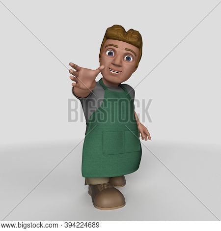 3D Render Cartoon Shop Image & Photo (Free Trial) | Bigstock