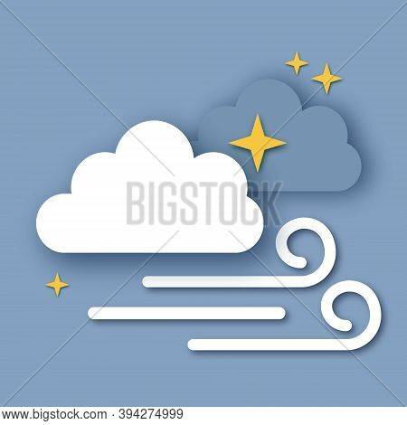 Night Sky Windy 벡터 및 사진(무료 체험) | Bigstock