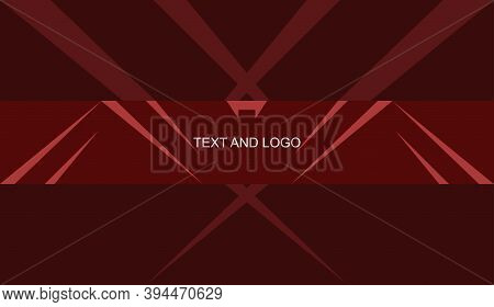 Channel Banner Red Vector & Photo (Free Trial) | Bigstock