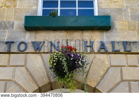 Town Hall Sign On Image & Photo (Free Trial) | Bigstock