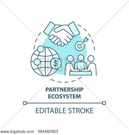 Partnership Ecosystem Vector & Photo (Free Trial) | Bigstock