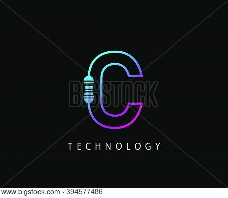 Electrical C Letter Vector & Photo (Free Trial) | Bigstock