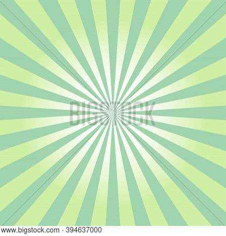 Abstract Green Sun Vector & Photo (Free Trial) | Bigstock