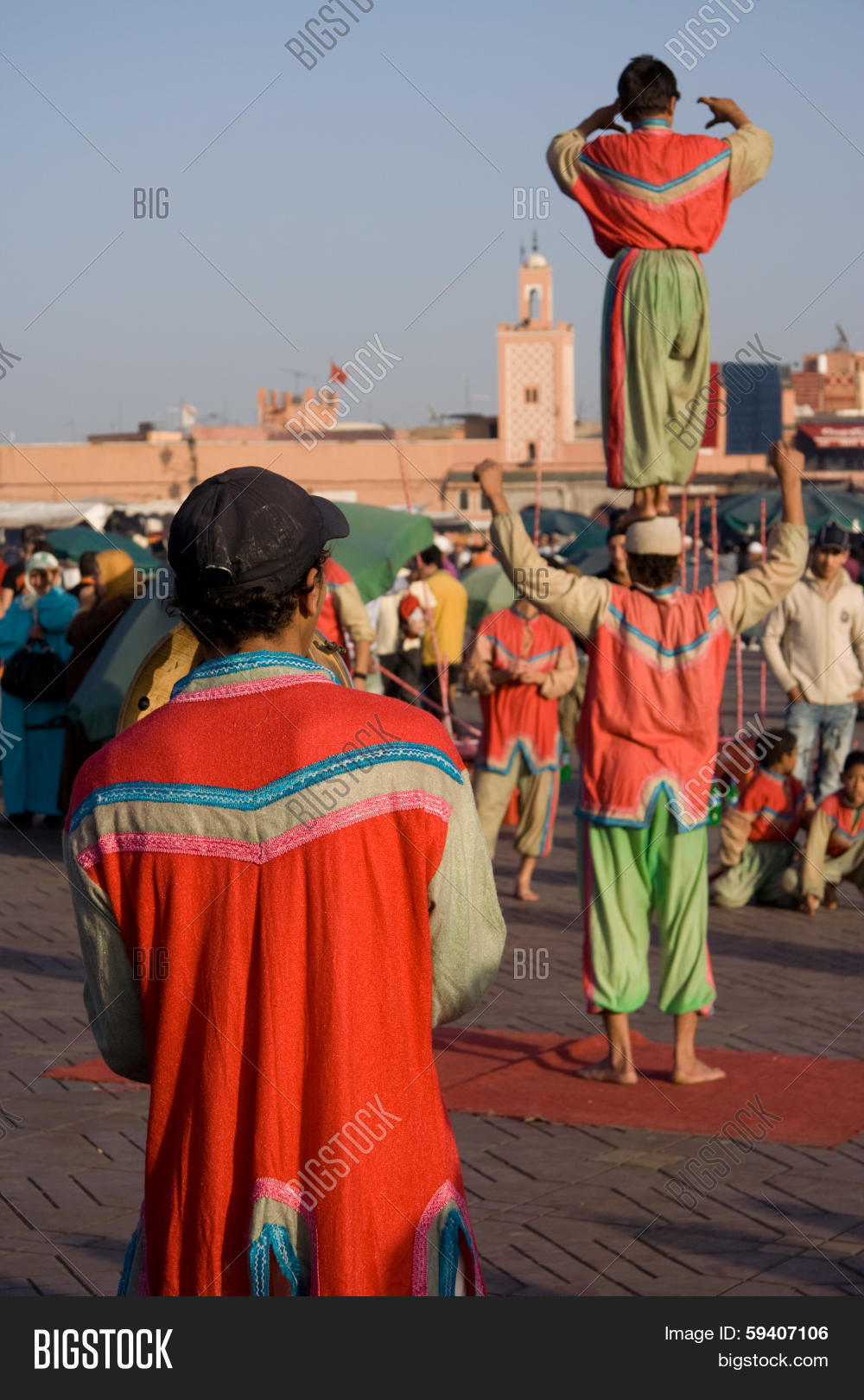 Acrobats Showing Image & Photo (Free Trial) | Bigstock
