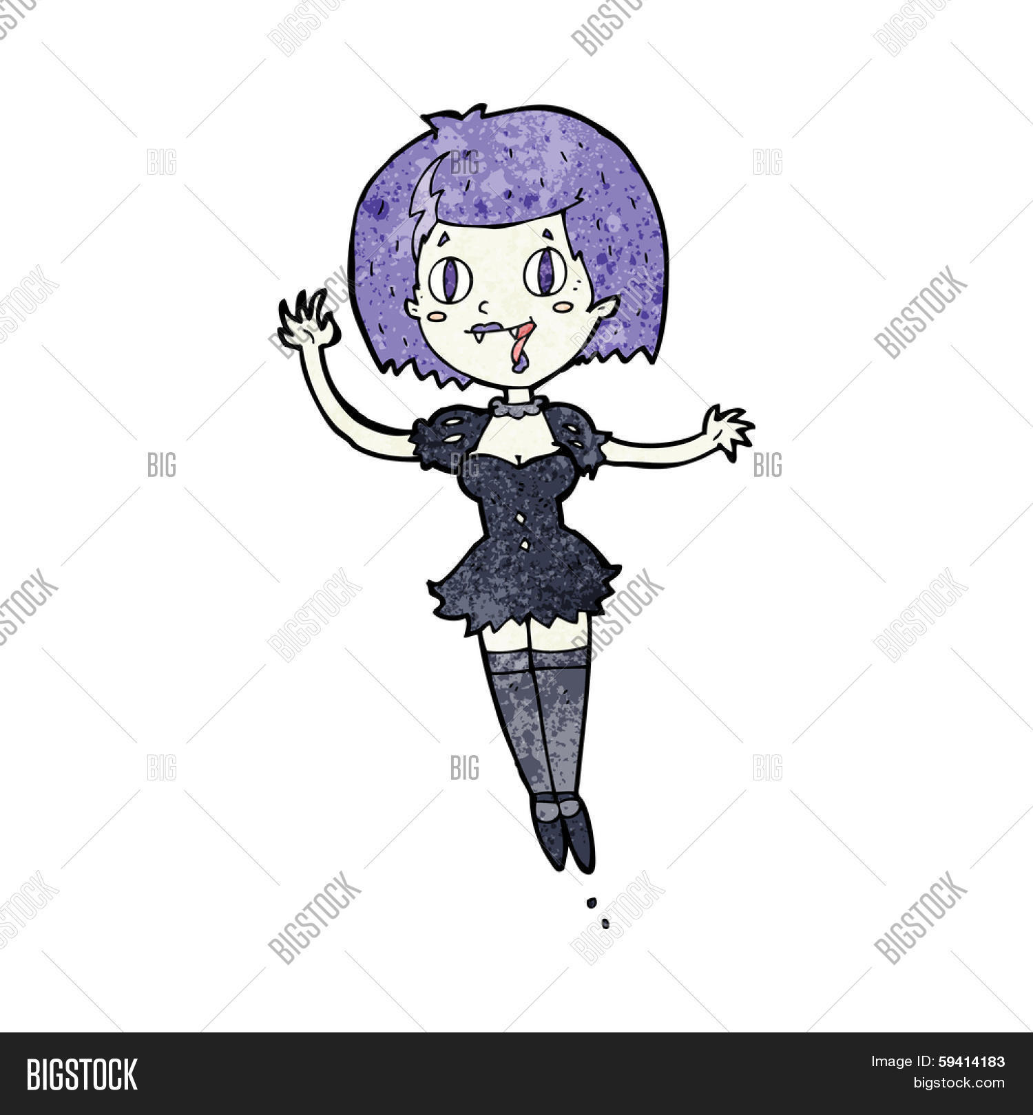 Cartoon Happy Vampire Image & Photo (Free Trial) | Bigstock