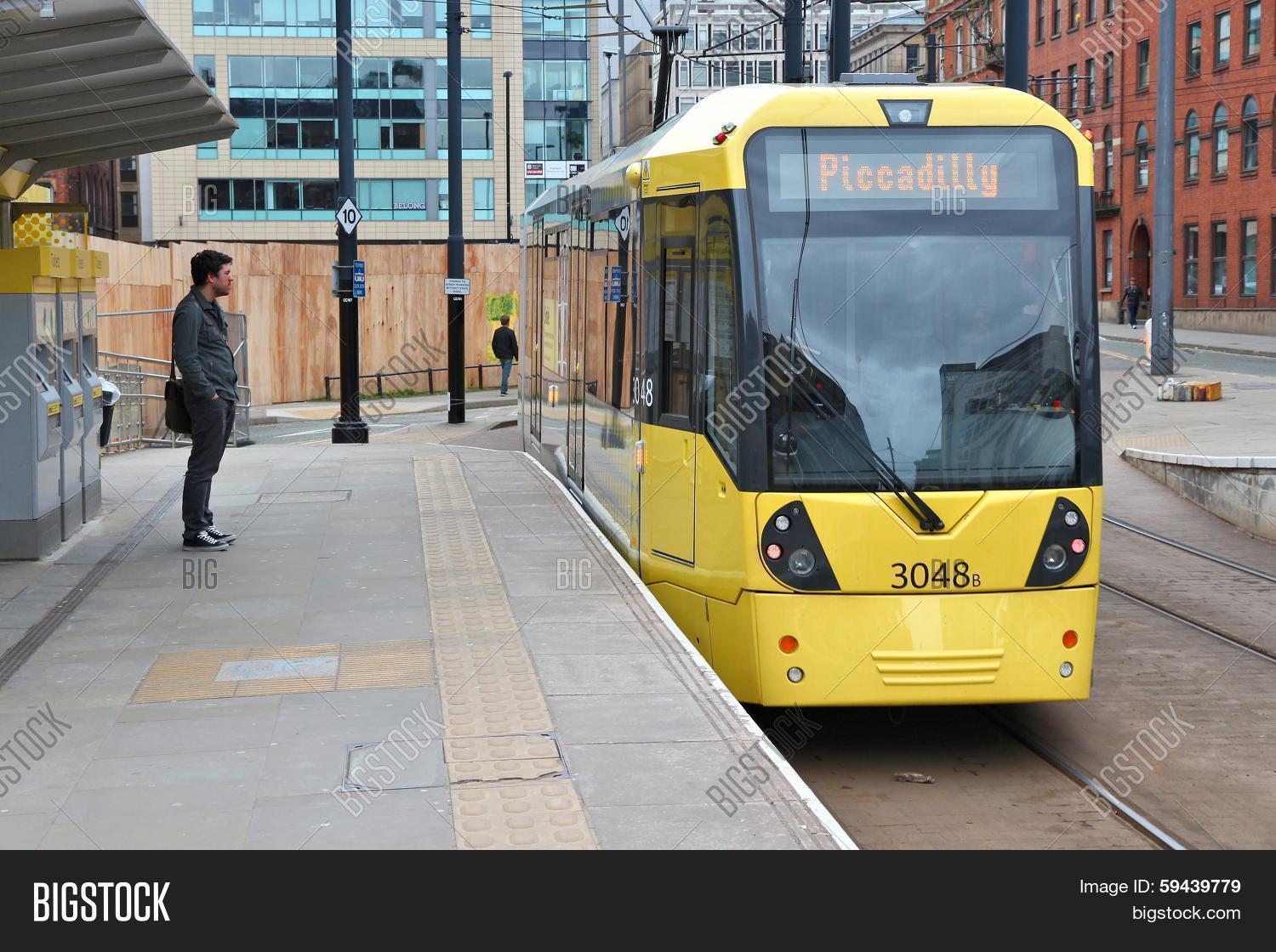 Manchester Tram Image & Photo (Free Trial) | Bigstock