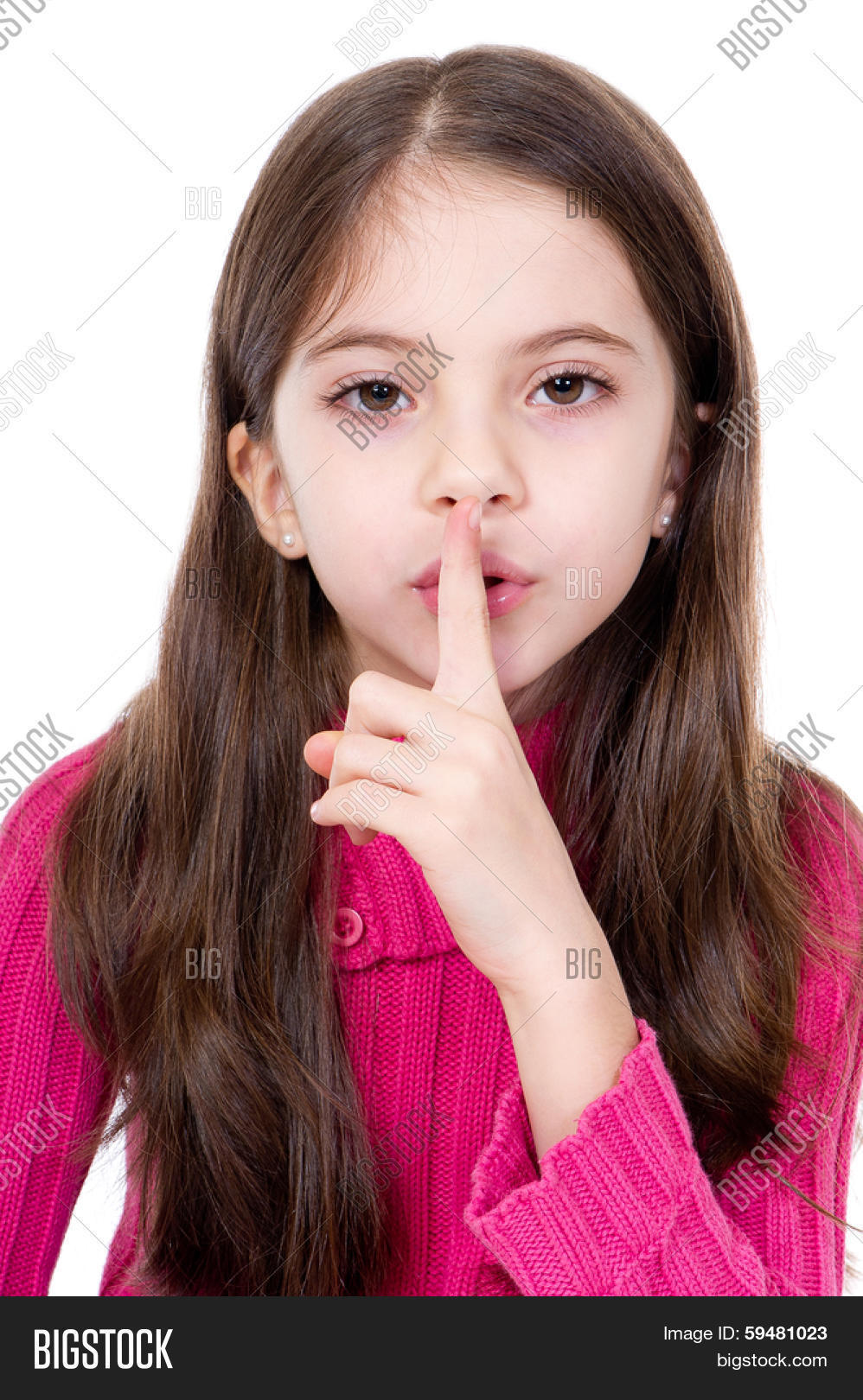 Little Girl Say Image & Photo (Free Trial) | Bigstock