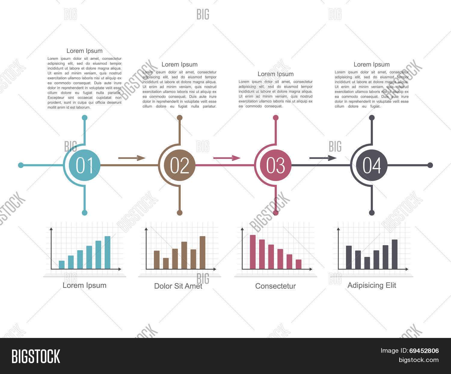 Diagram Template Vector & Photo (Free Trial) | Bigstock