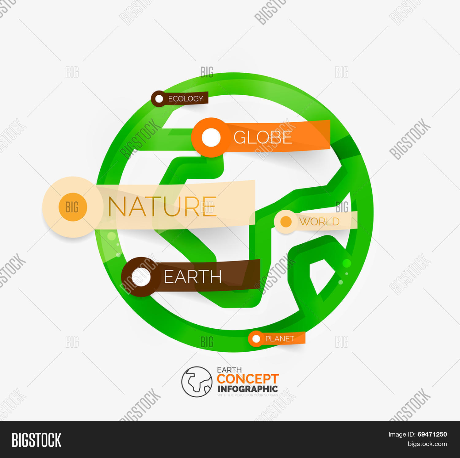 Eco Earth Globe Vector & Photo (Free Trial) | Bigstock