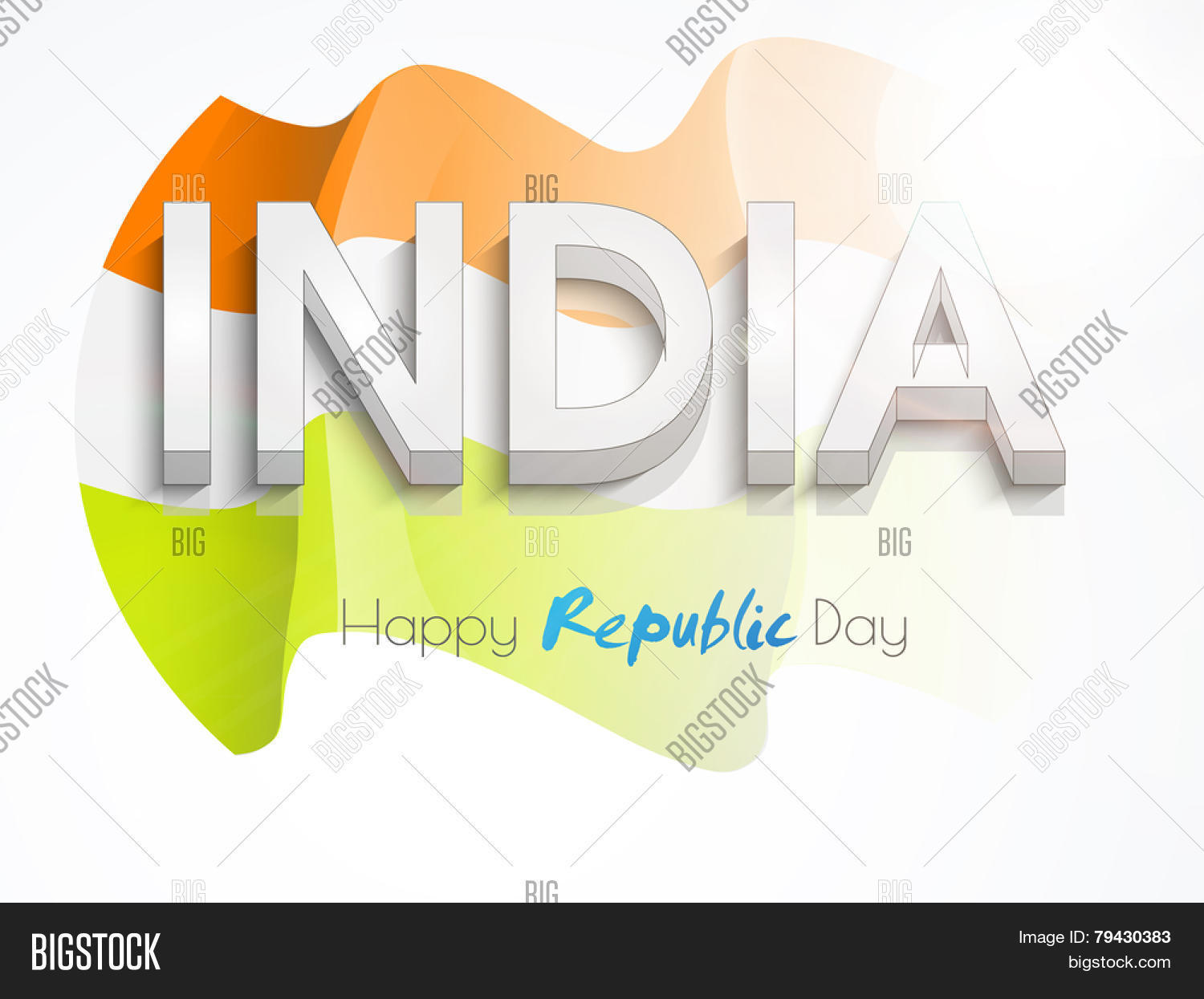 3D Text India On Vector & Photo (Free Trial) | Bigstock
