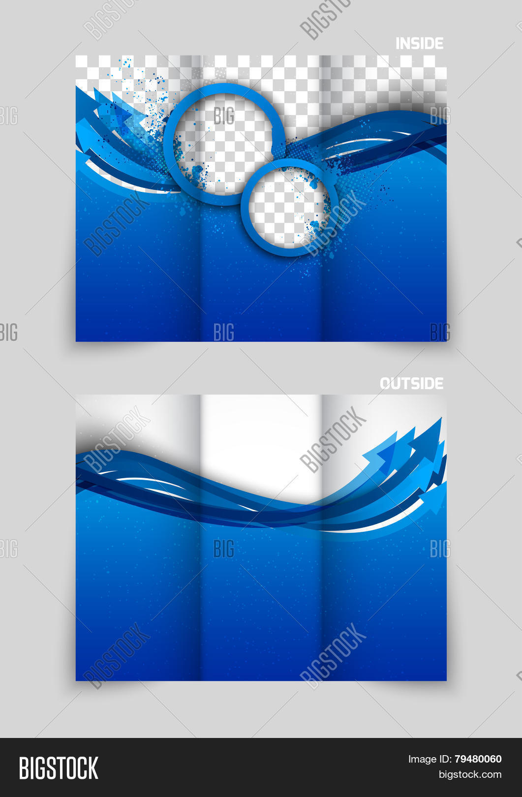 Tri-fold Brochure Vector & Photo (Free Trial) | Bigstock