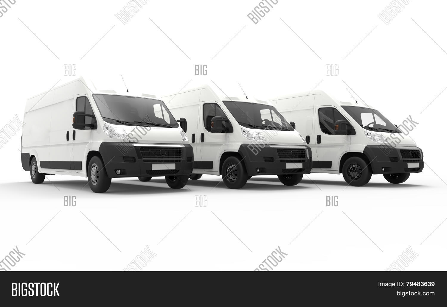 Delivery Vans Image & Photo (Free Trial) | Bigstock