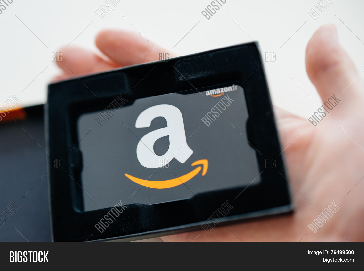 Amazon Gift Card Man Image & Photo (Free Trial) | Bigstock