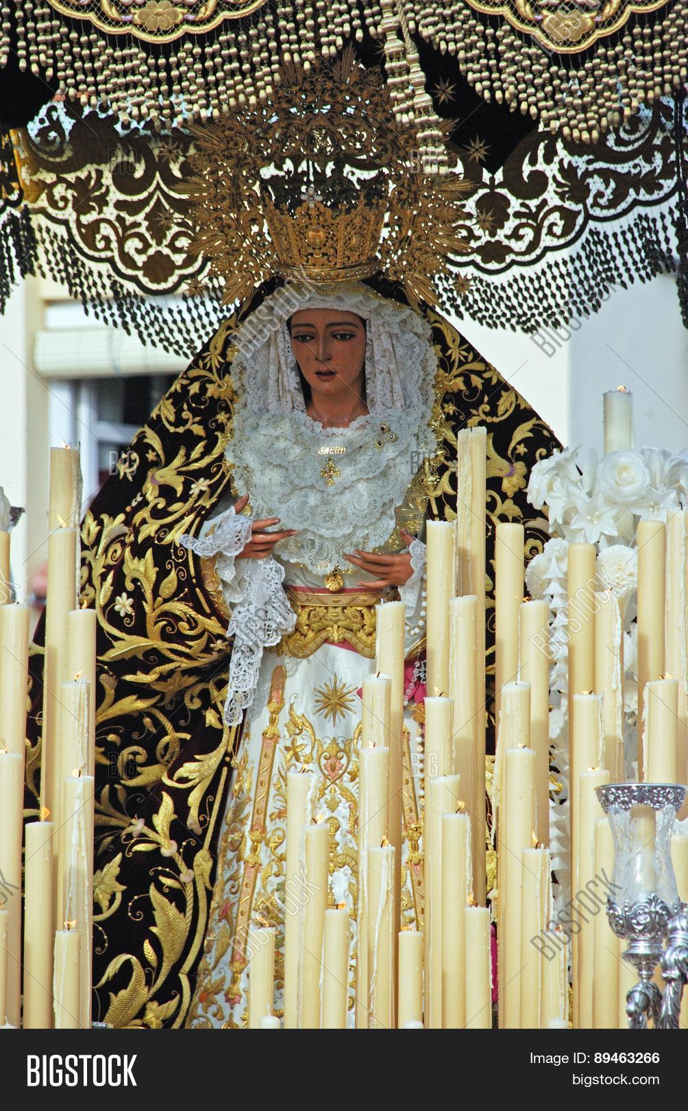 Virgin Mary Float, Image & Photo (Free Trial) | Bigstock