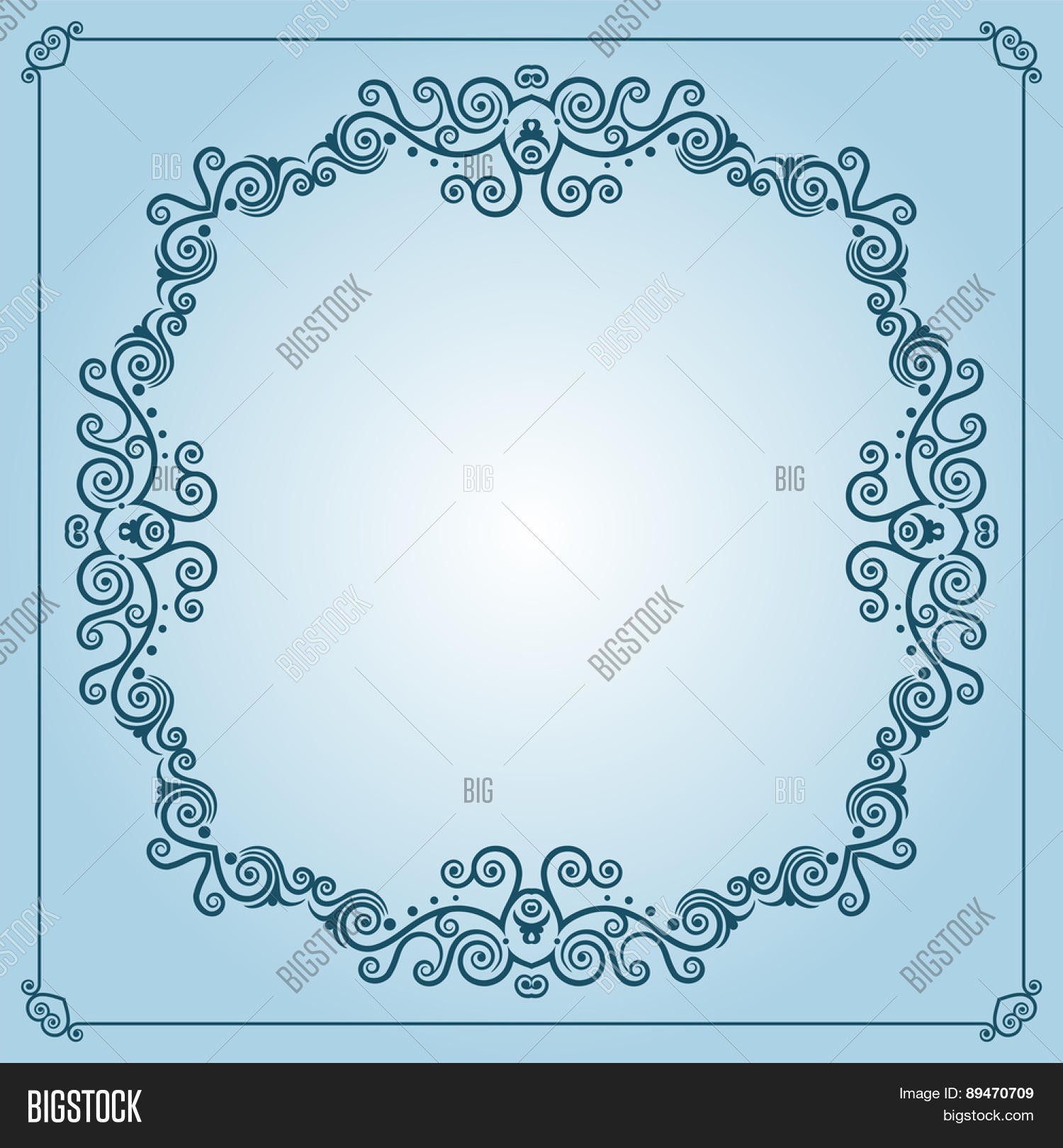Frame Border Design Vector & Photo (Free Trial) | Bigstock