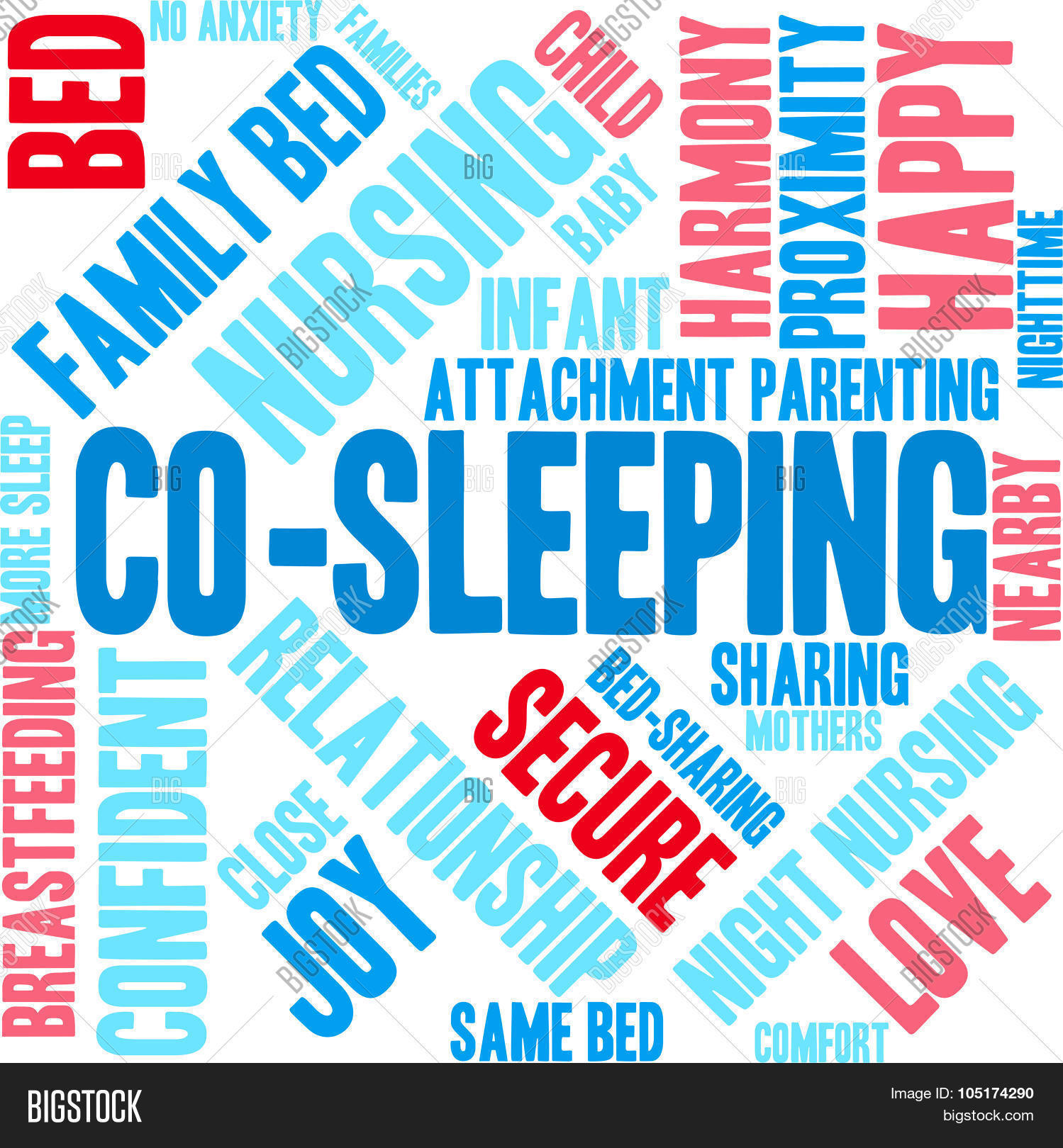 Co-sleeping Word Vector & Photo (Free Trial) | Bigstock