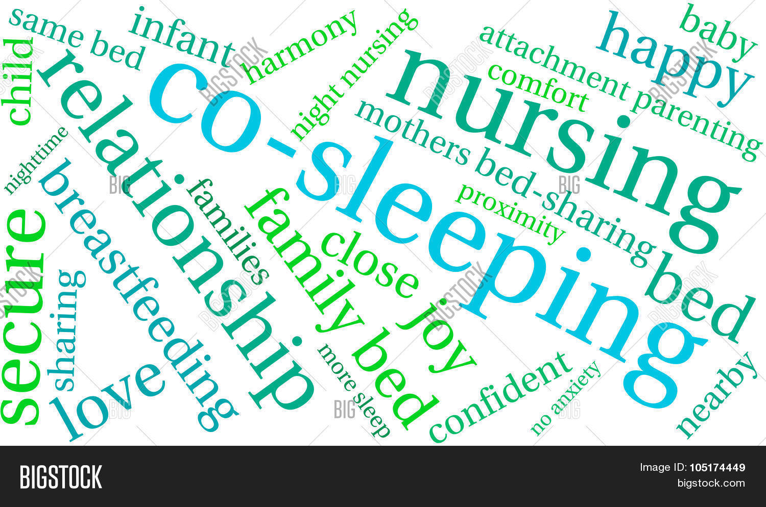 Co-sleeping Word Vector & Photo (Free Trial) | Bigstock