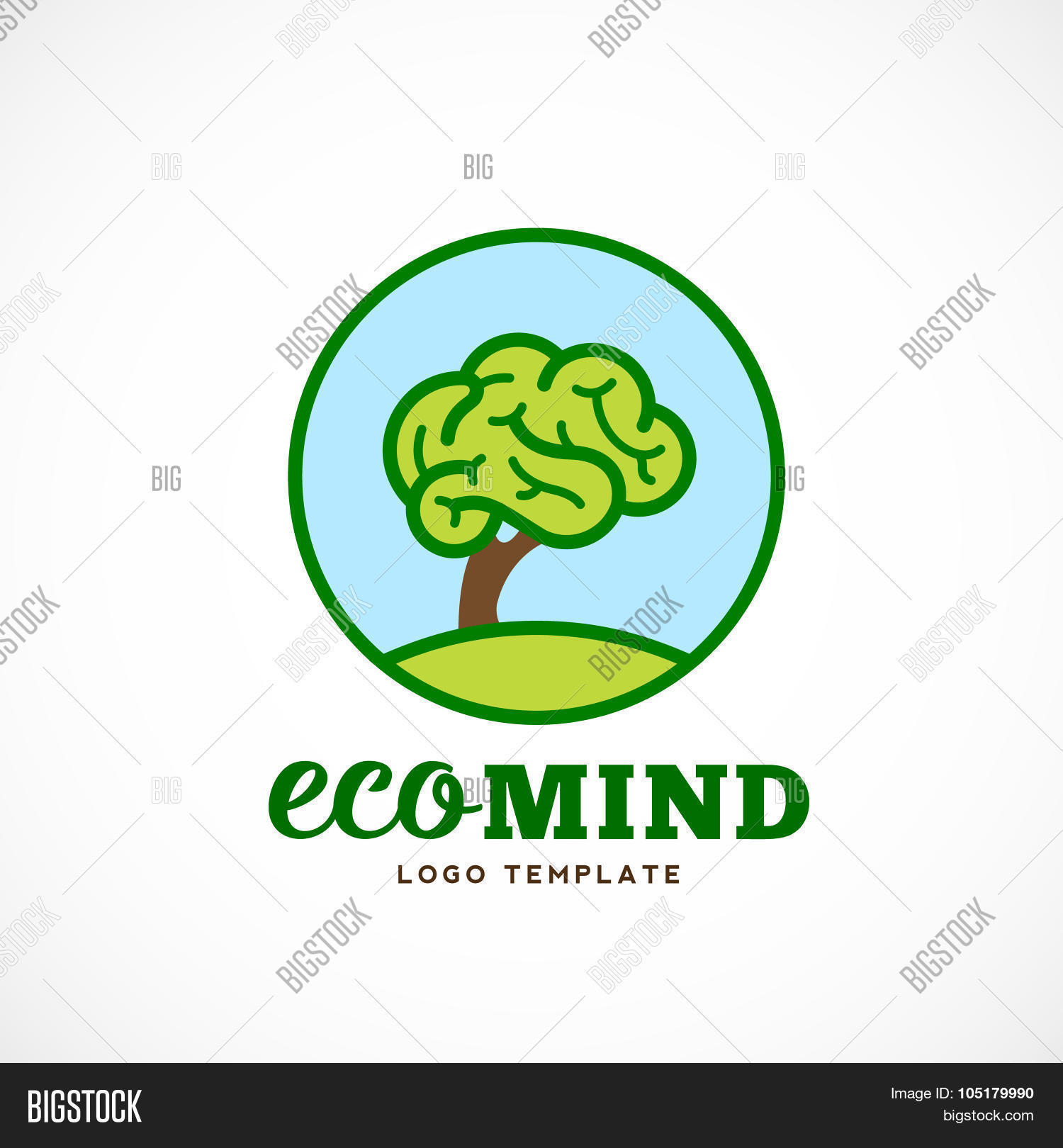 Vetor e foto de Eco Mind (avaliação gratuita) | Bigstock