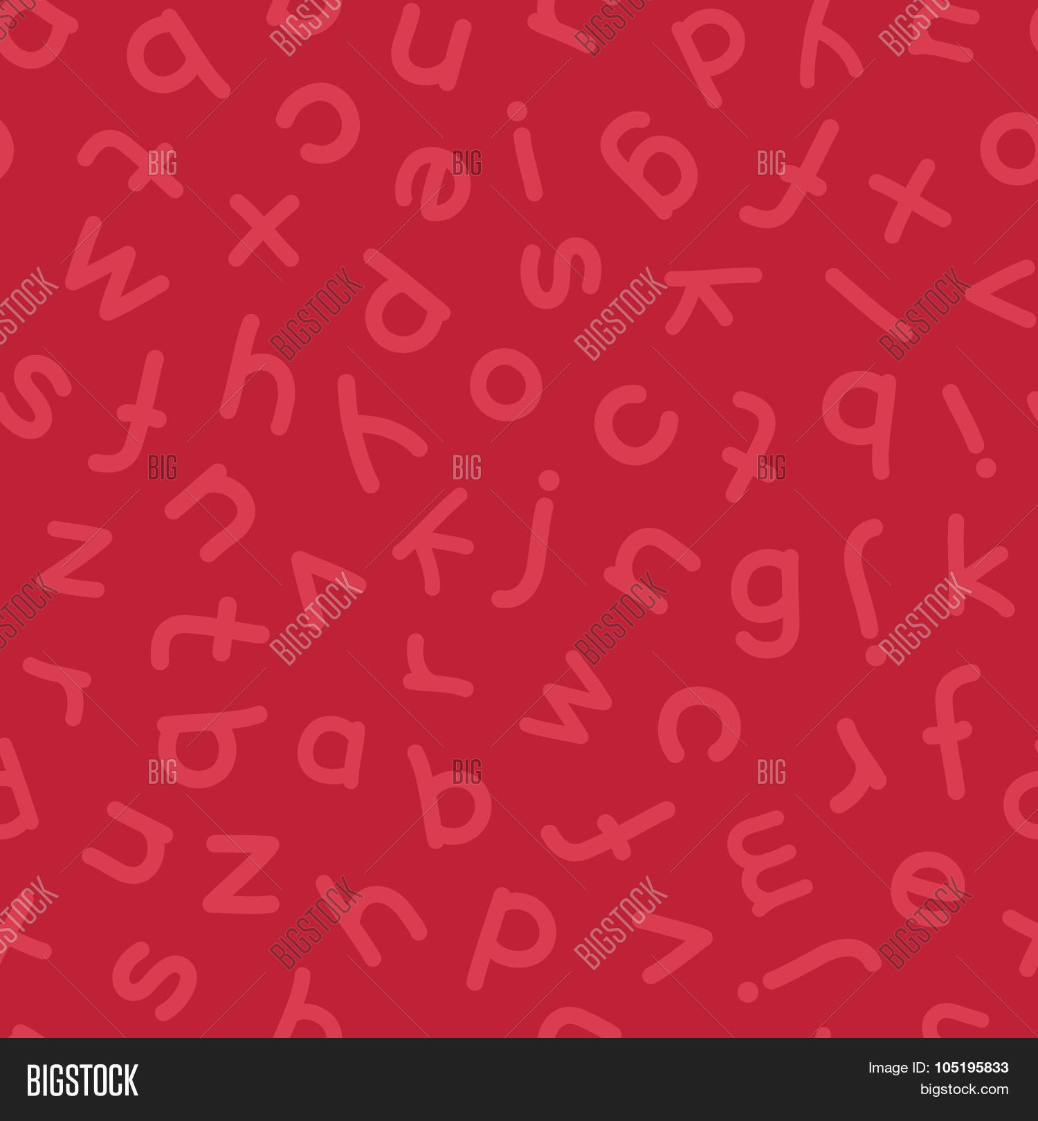 Hand Drawn Lowercase Vector & Photo (Free Trial) | Bigstock