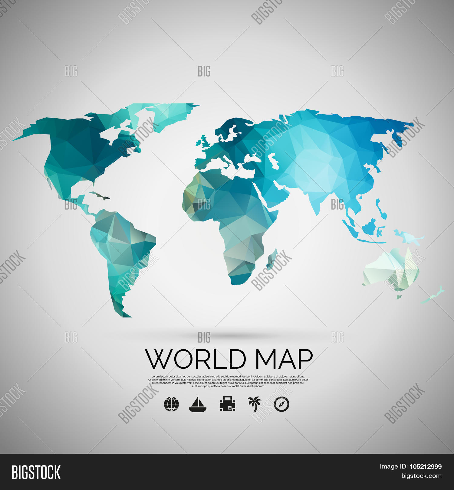 World Map Background Vector & Photo (Free Trial) | Bigstock