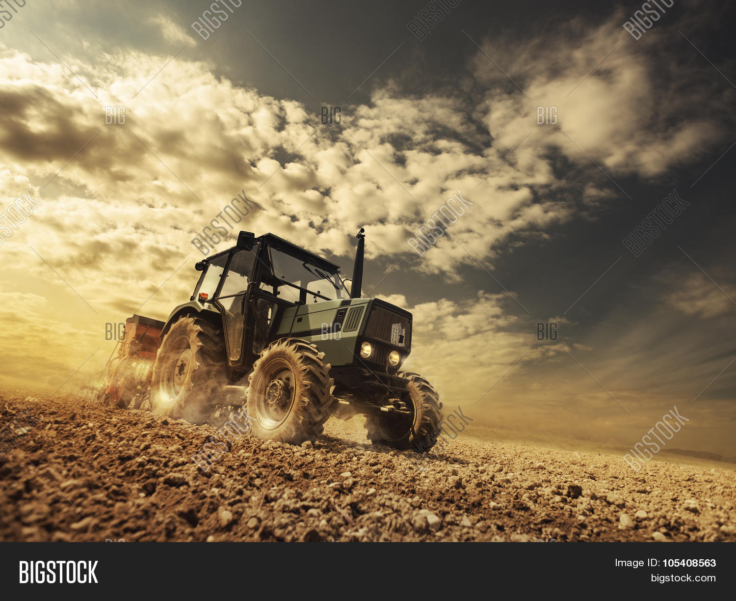Farmer Fields Driving Image & Photo (Free Trial) | Bigstock