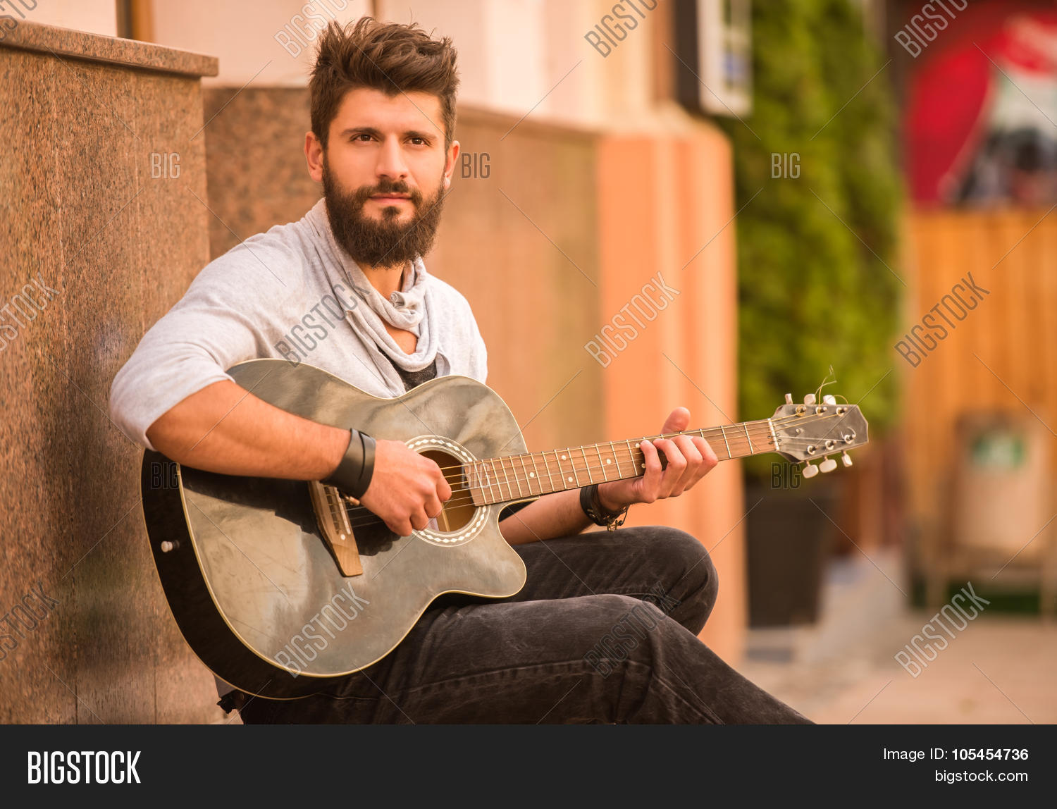 Man Guitar Image & Photo (Free Trial) | Bigstock