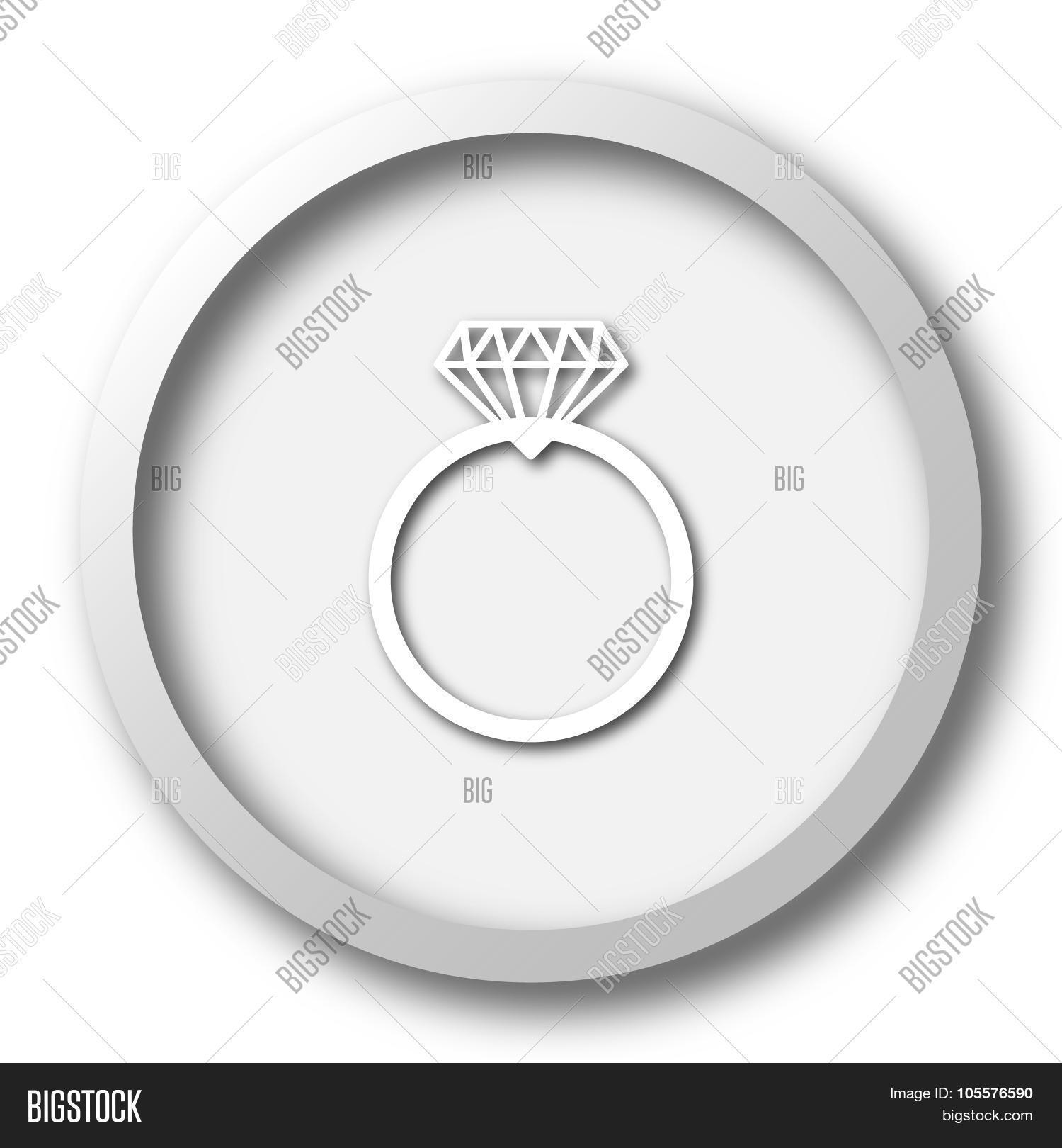 Diamond Ring Icon Image & Photo (Free Trial) | Bigstock