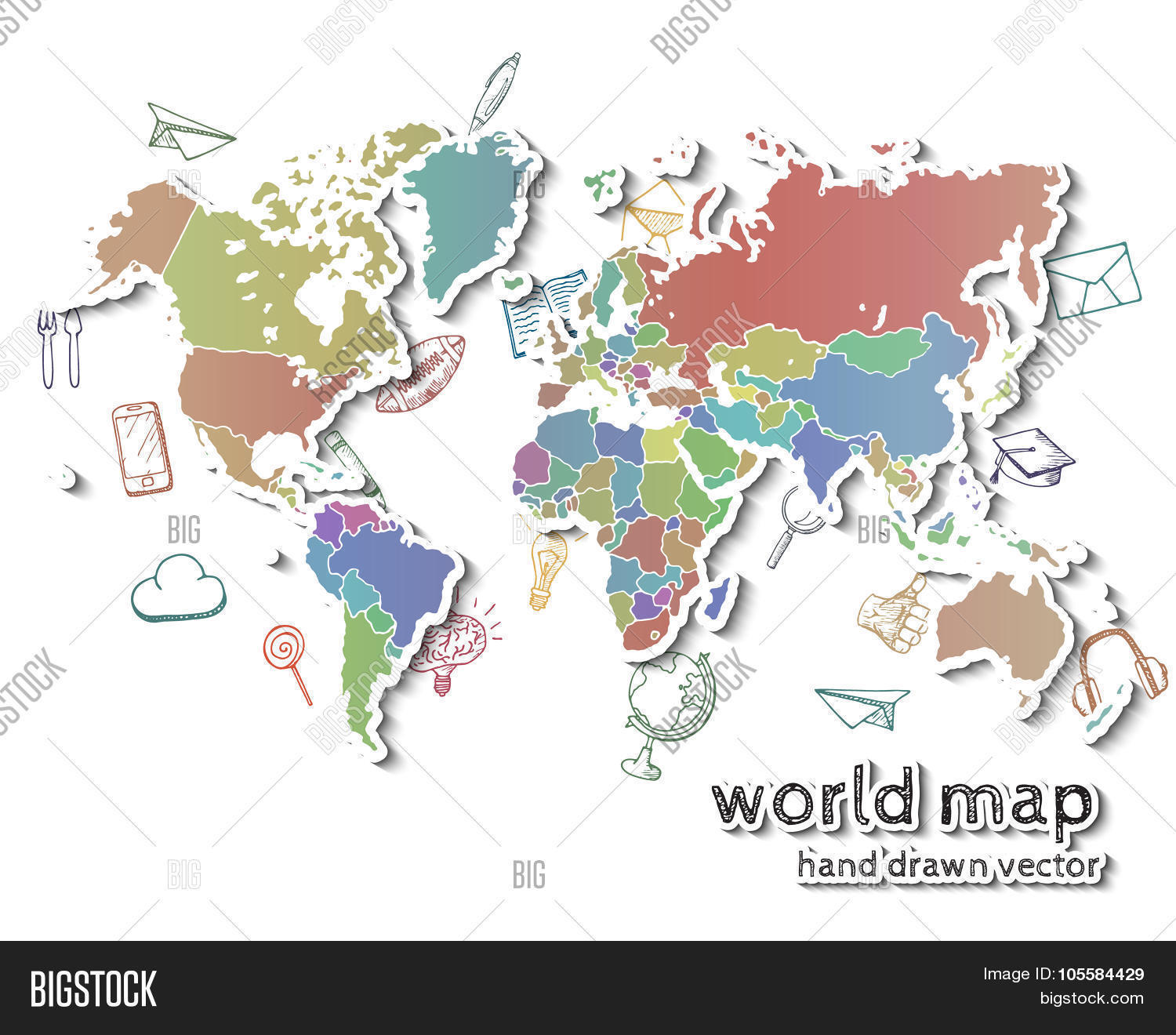 Hand Drawn Realistic Vector & Photo (Free Trial) | Bigstock