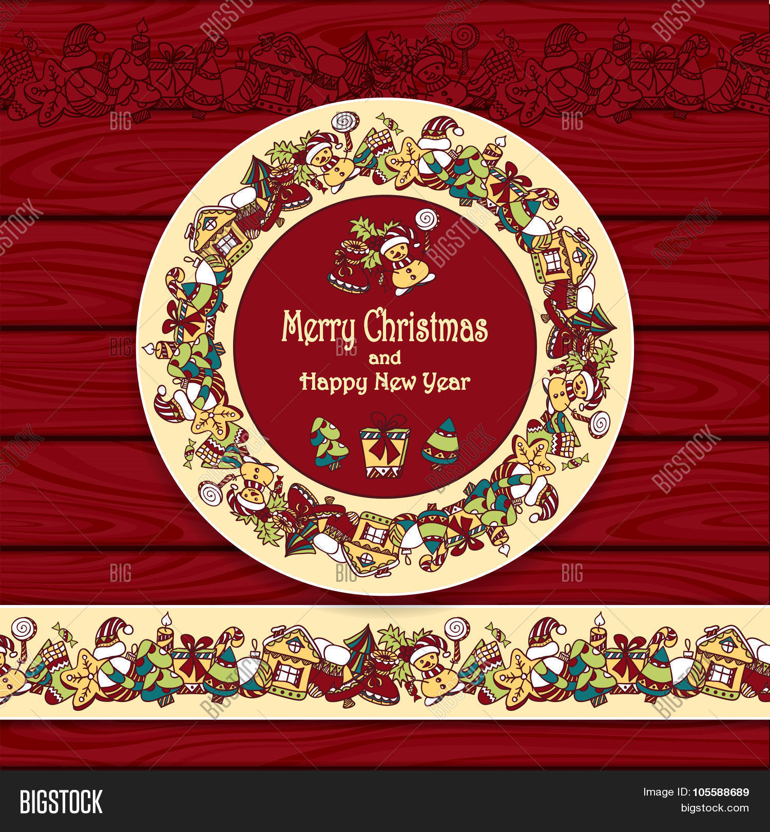 Circle Frame Border Vector & Photo (Free Trial) | Bigstock