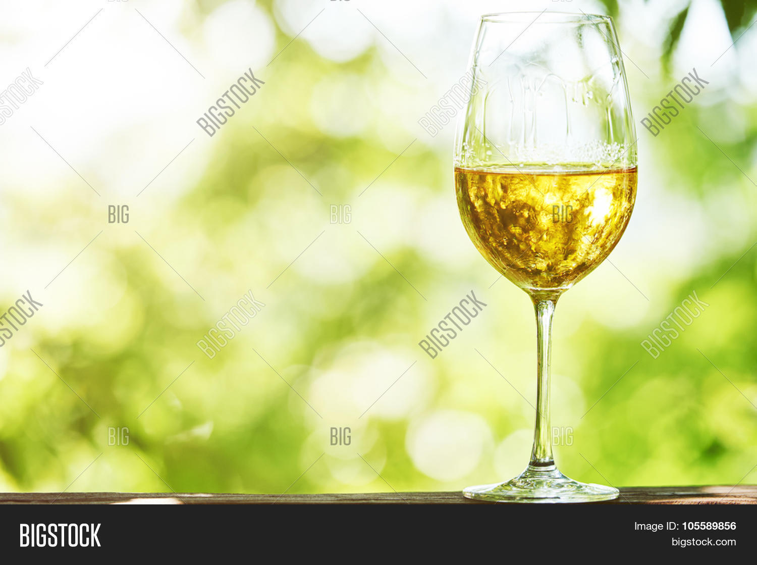 Glass Chardonnay Image And Photo Free Trial Bigstock