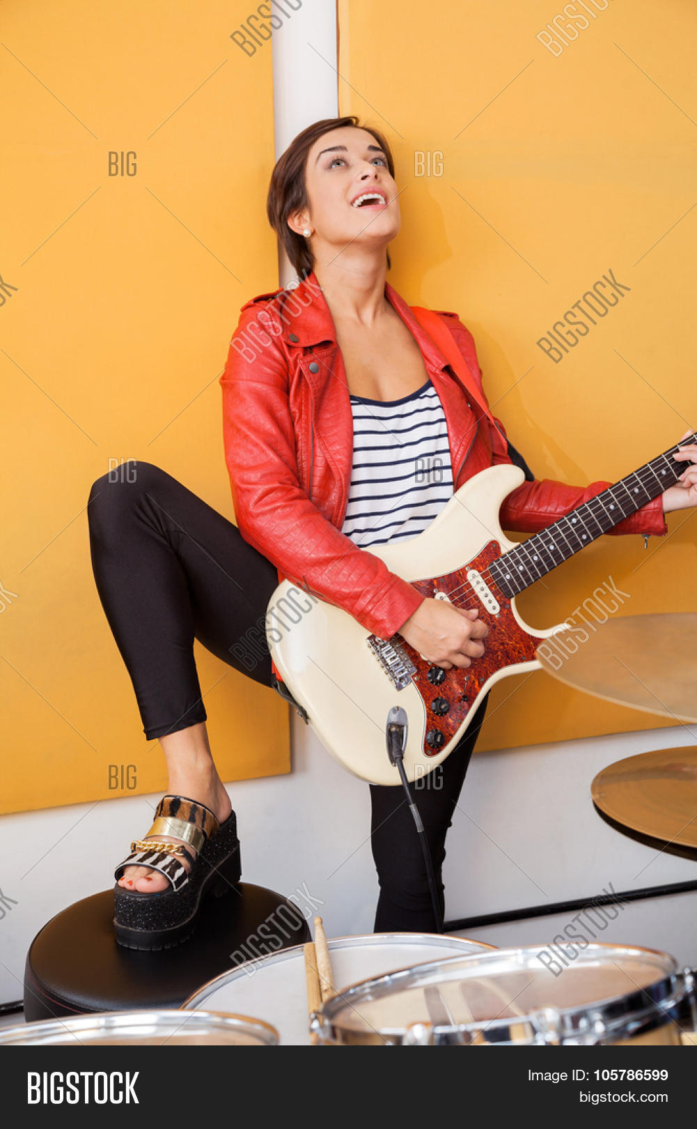 Young Female Singer Image And Photo Free Trial Bigstock