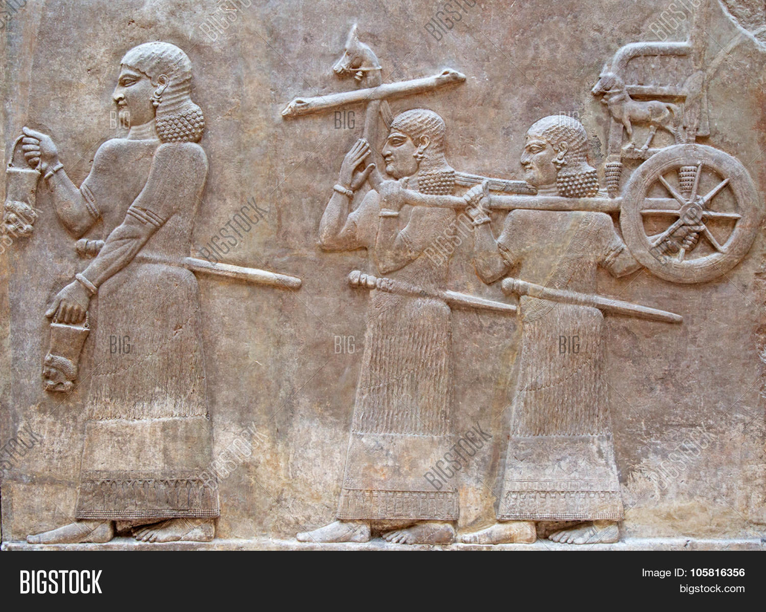 Ancient Sumerian Stone Image & Photo (Free Trial) | Bigstock