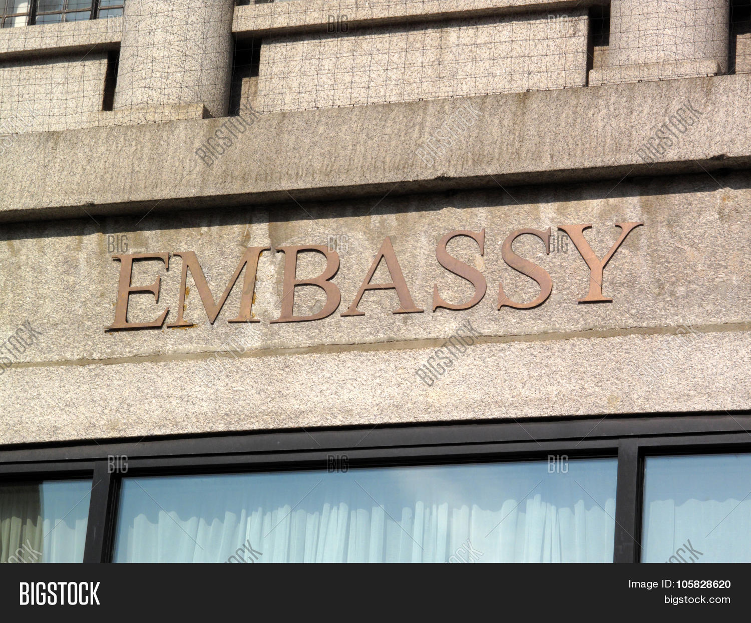 Embassy Sign Image & Photo (Free Trial) | Bigstock