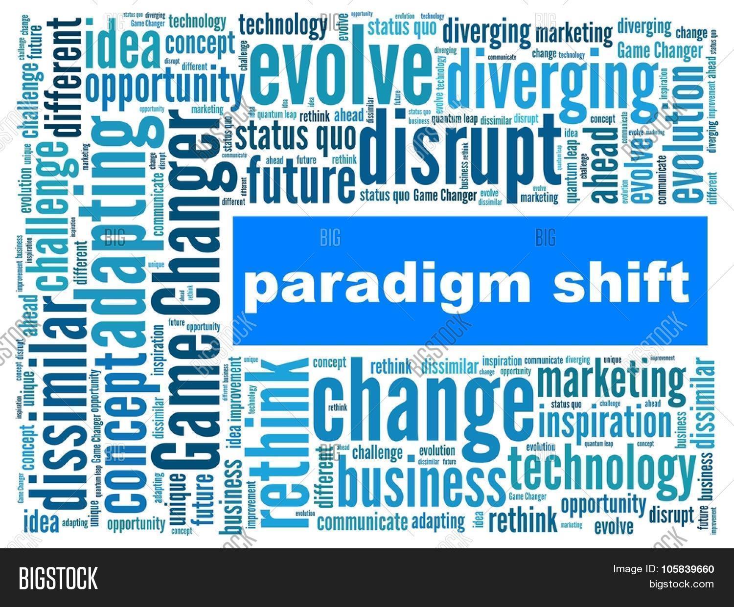 Paradigm Shift Word Image & Photo (Free Trial) | Bigstock