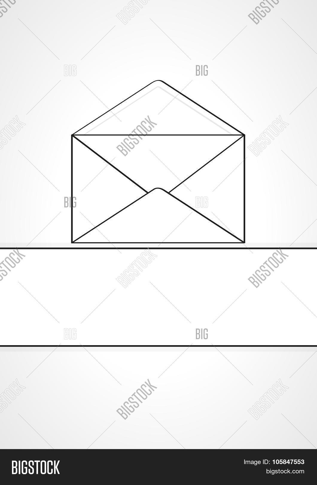 Empty Envelope Vector & Photo (Free Trial) | Bigstock