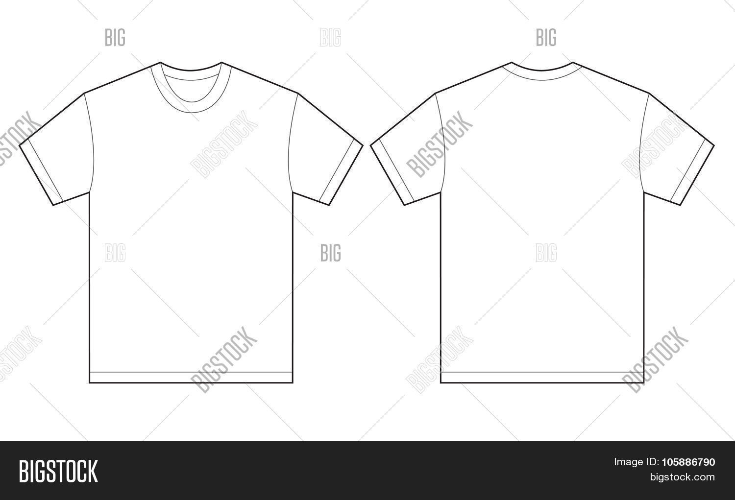 White Shirt Design Vector & Photo (Free Trial) | Bigstock