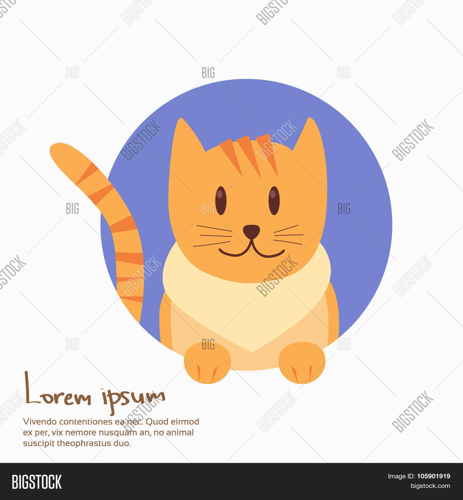 Cartoon Cat Face Vector & Photo (Free Trial) | Bigstock