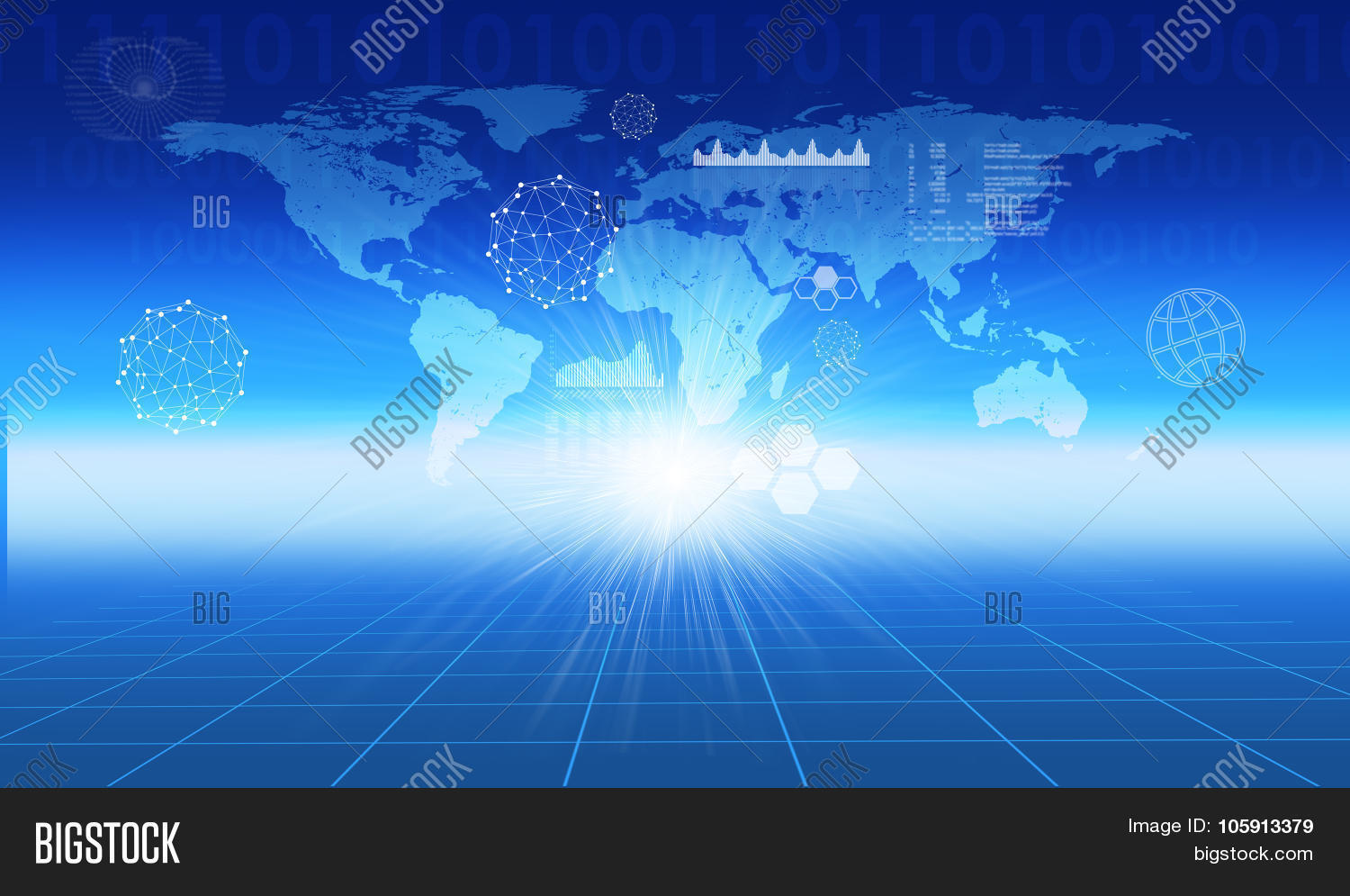 Abstract Blue Image & Photo (Free Trial) | Bigstock