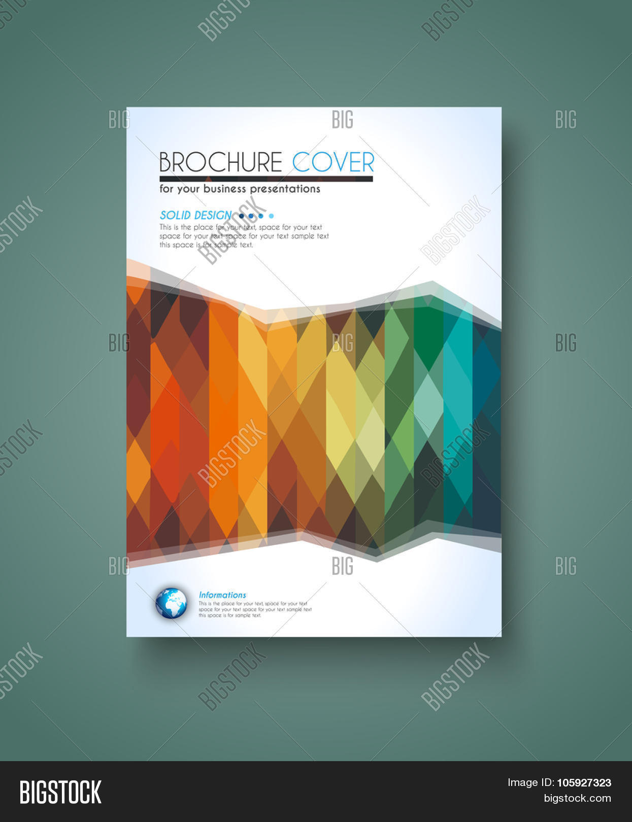 Brochure Template, Vector & Photo (Free Trial) | Bigstock
