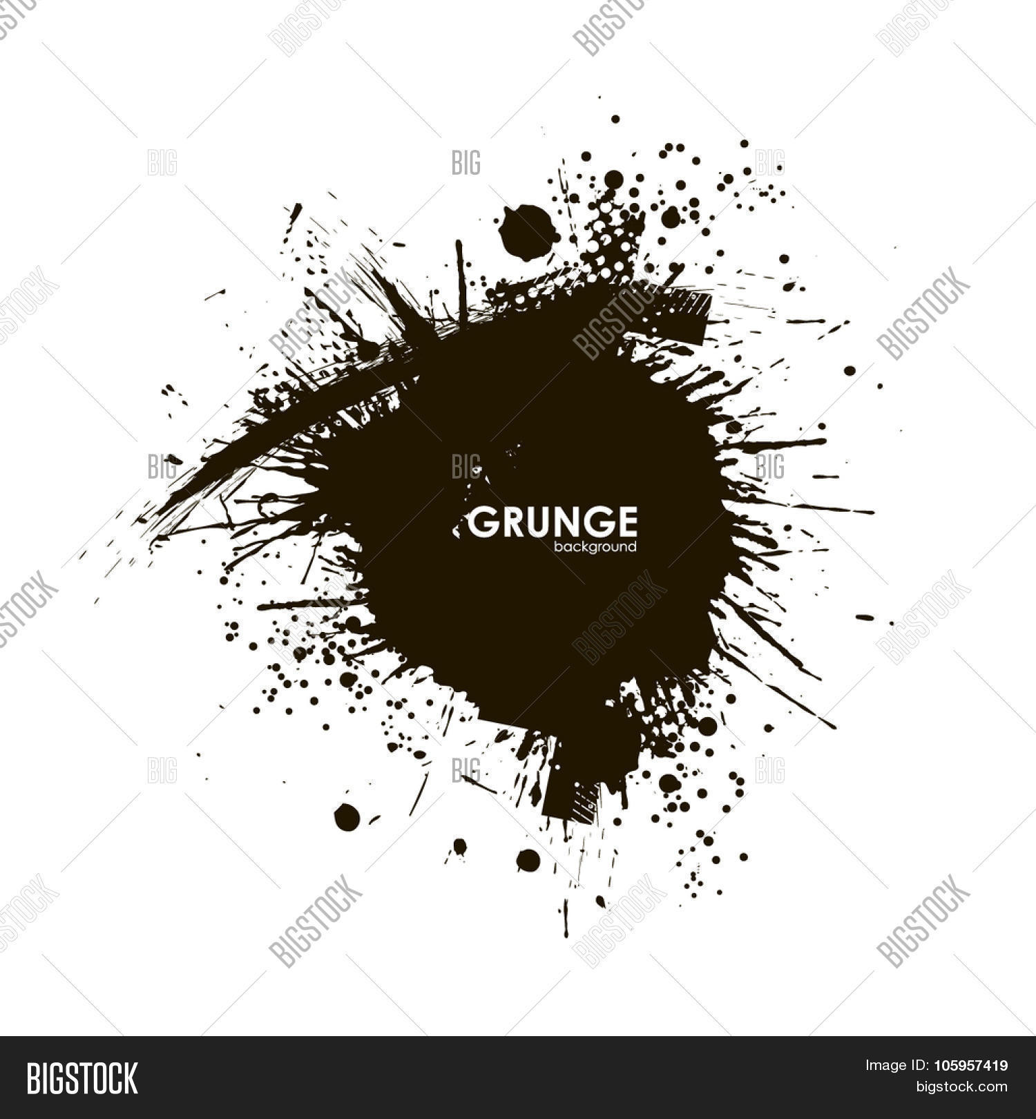 Splatter Background. Vector & Photo (Free Trial) | Bigstock