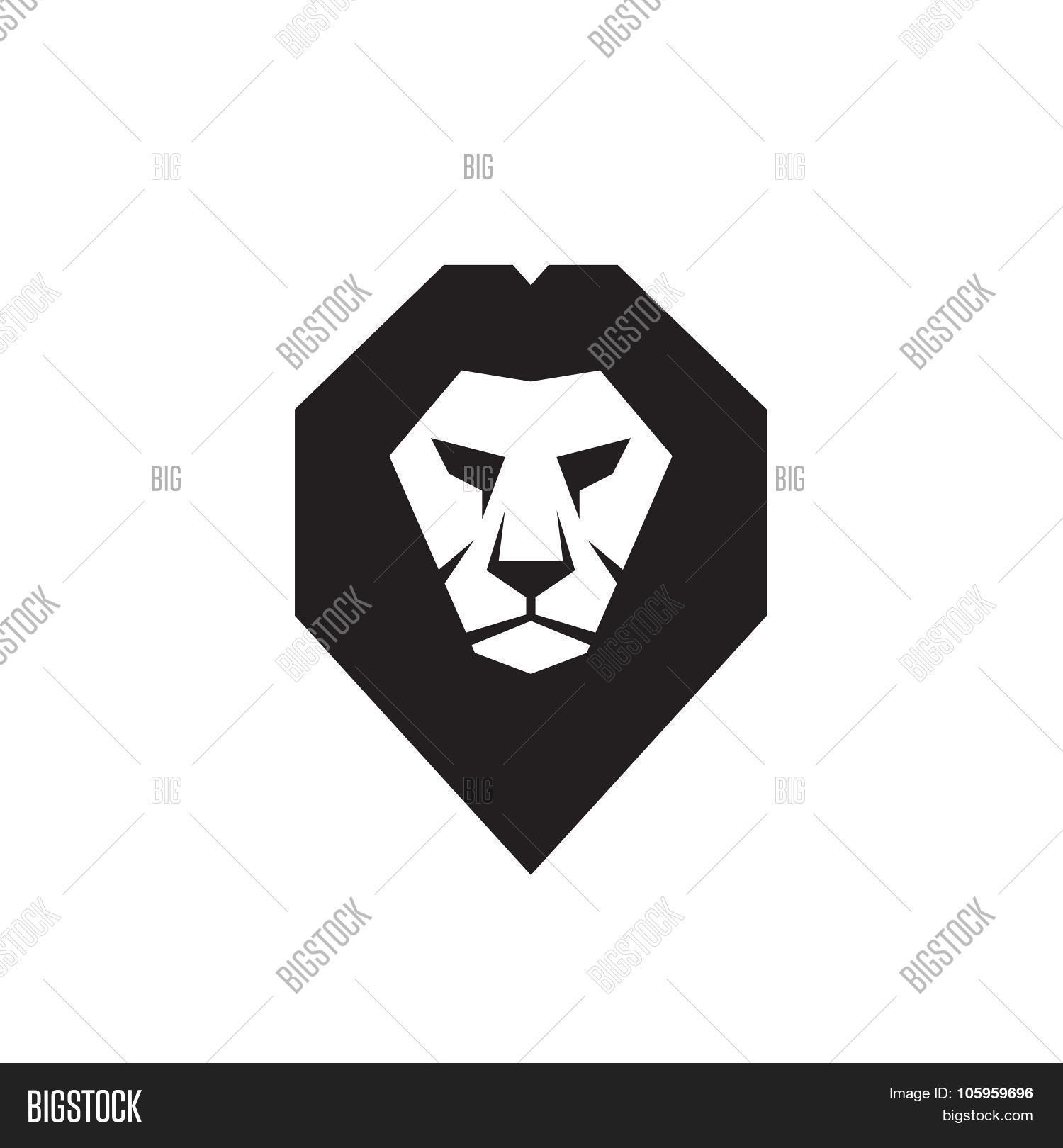 Lion Head - Vector Vector & Photo (Free Trial) | Bigstock