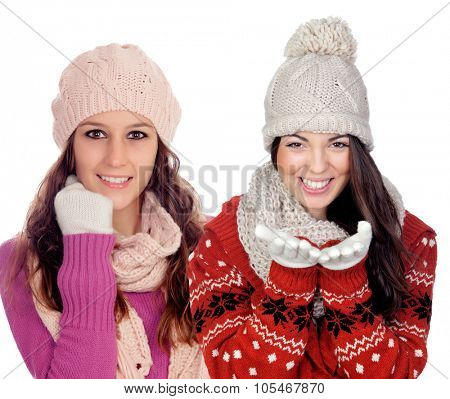Pretty Girls Woolen Image & Photo (Free Trial) | Bigstock