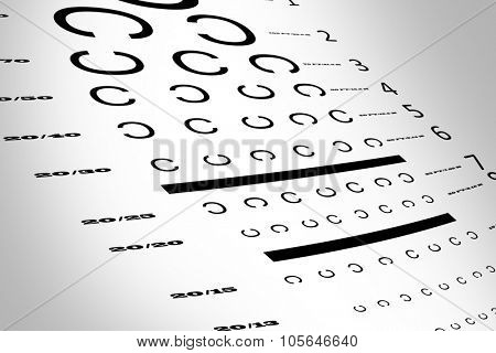 Eye Sight Test Chart Image & Photo (Free Trial) | Bigstock