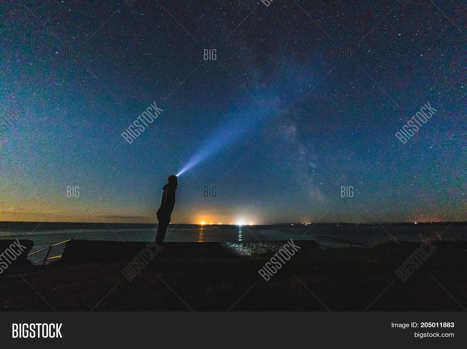 Man Headlight Staring Image & Photo (Free Trial) | Bigstock